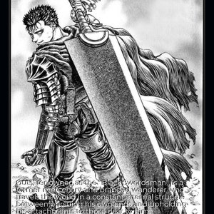 The Black Swordsman – Guts High-quality Resin Miniature | Collectible ...