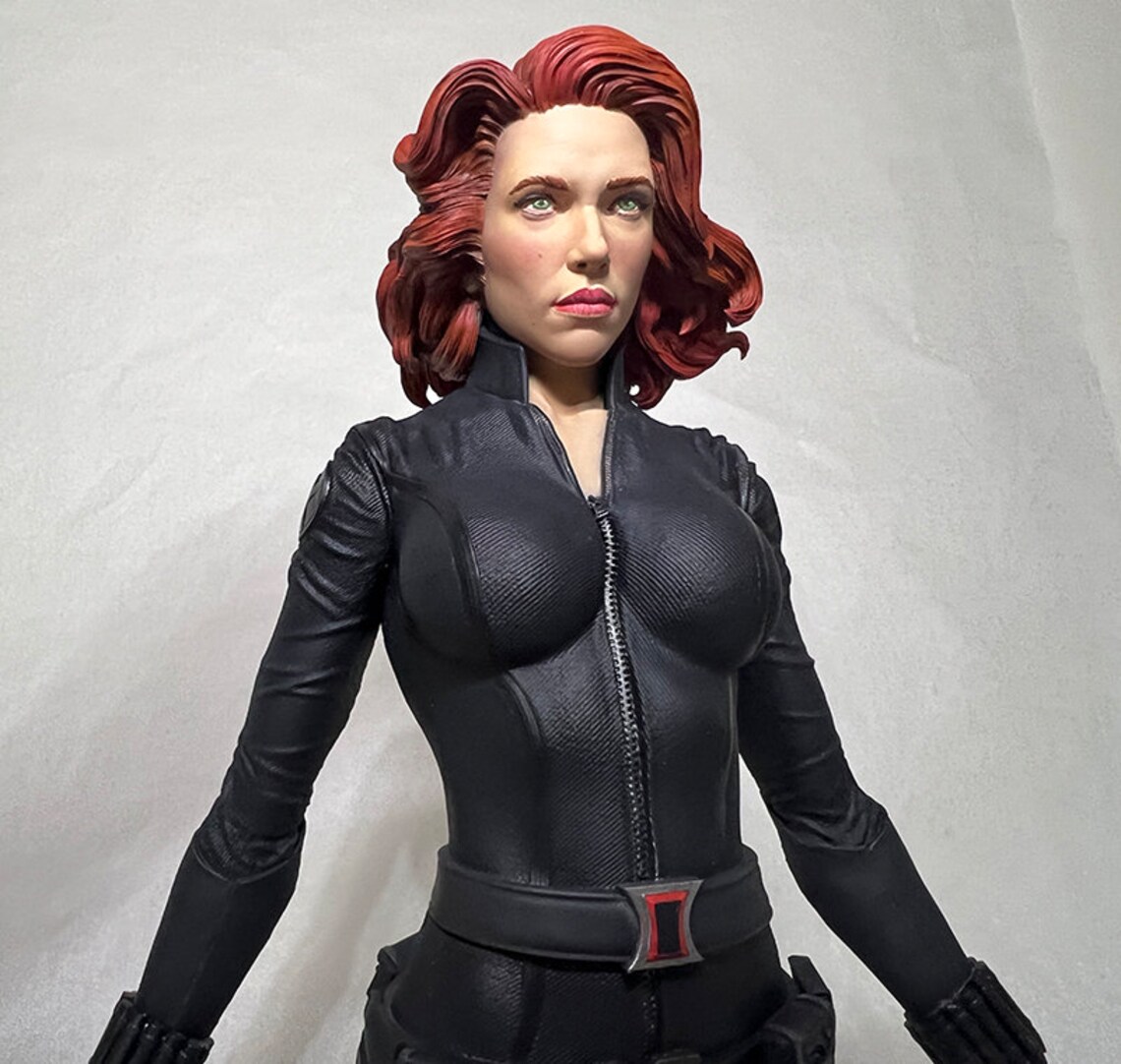 Black Widow Natasha Romanoff Bust - Scarlett Johansson- MCU Avengers 3d ...