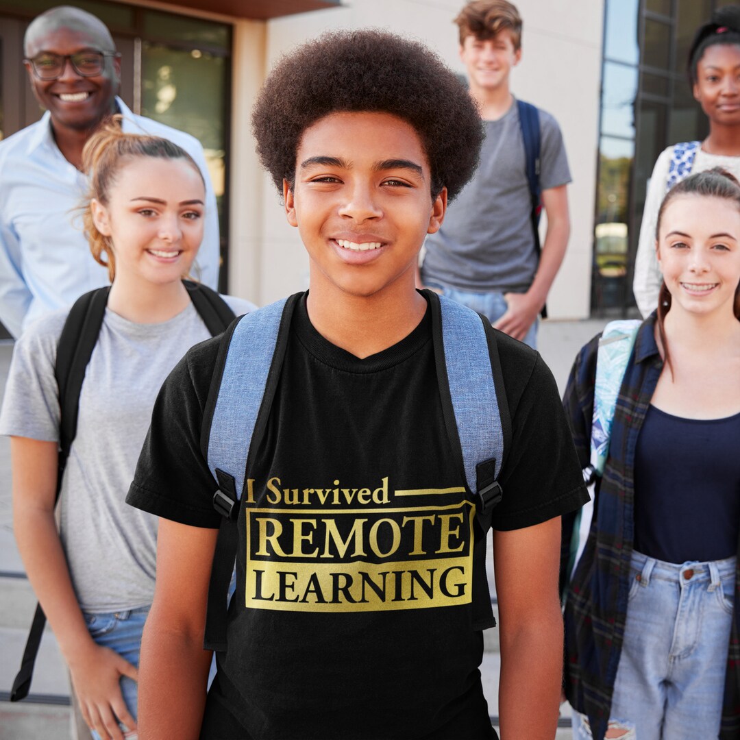 I Survived Remote Learning T-shirt for Boys - Etsy