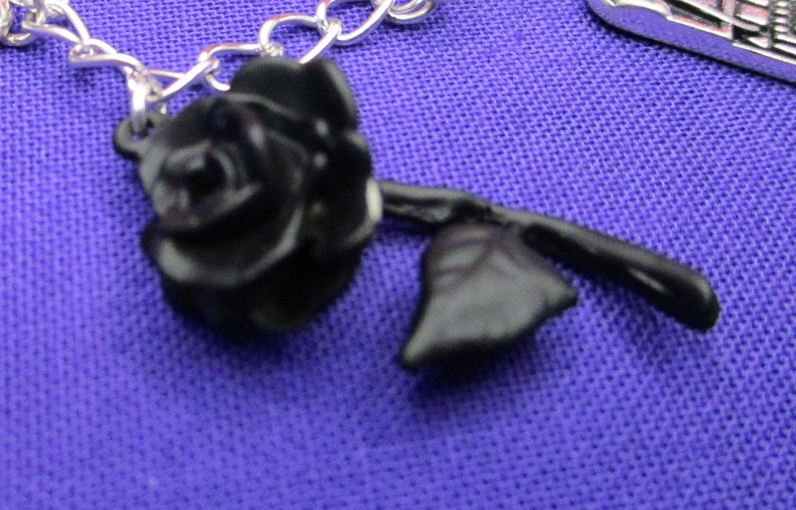 Wednesday addams Family Spinoff Series Netflix Show Fan Charm Bracelet ...