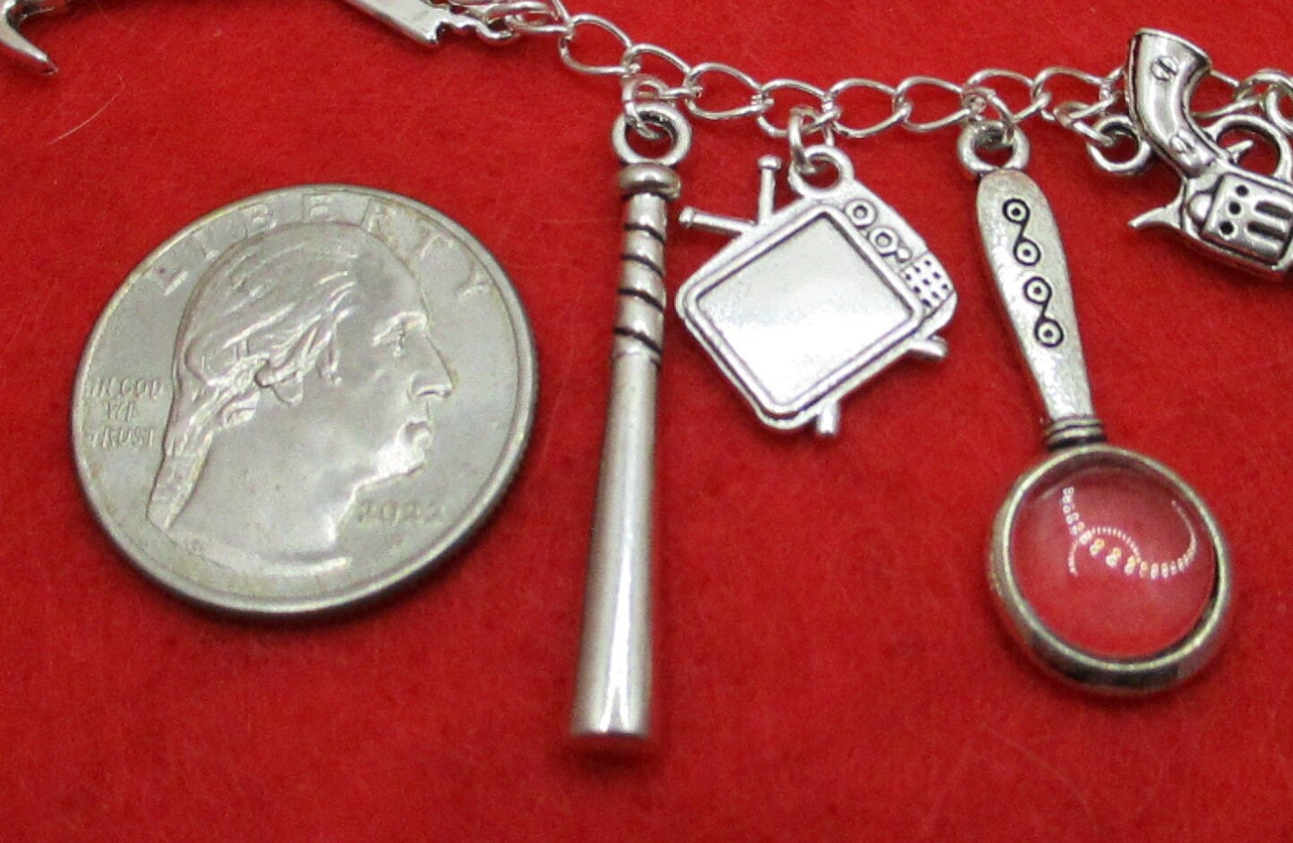 True Crime Show Addict and Murder Show Fan Charm Bracelet - Etsy
