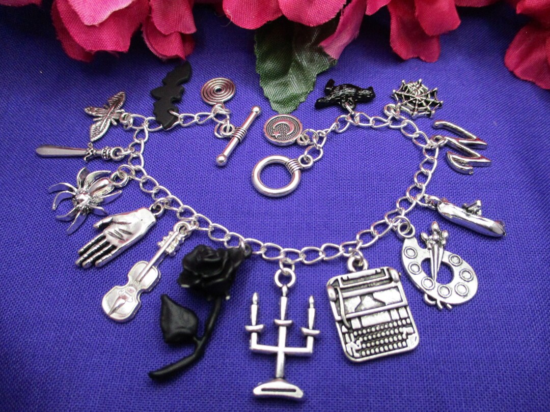 Wednesday (addams Family Spinoff Series) Netflix Show Fan Charm ...