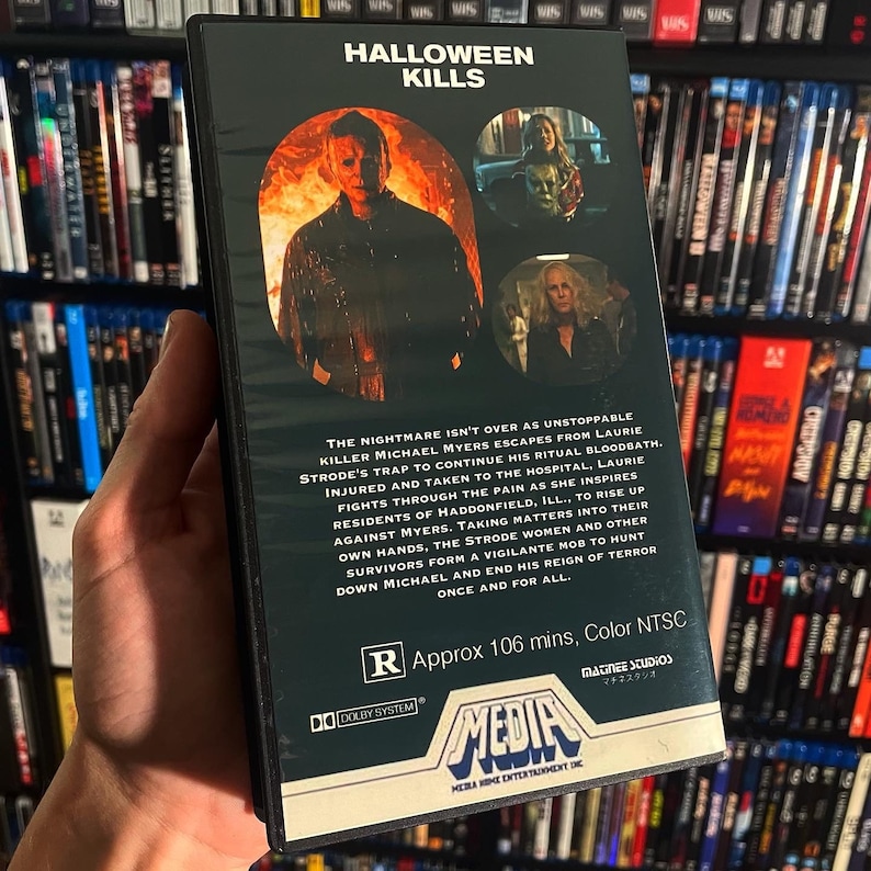 Halloween Kills 2020 Custom VHS Display Case NO TAPE - Etsy