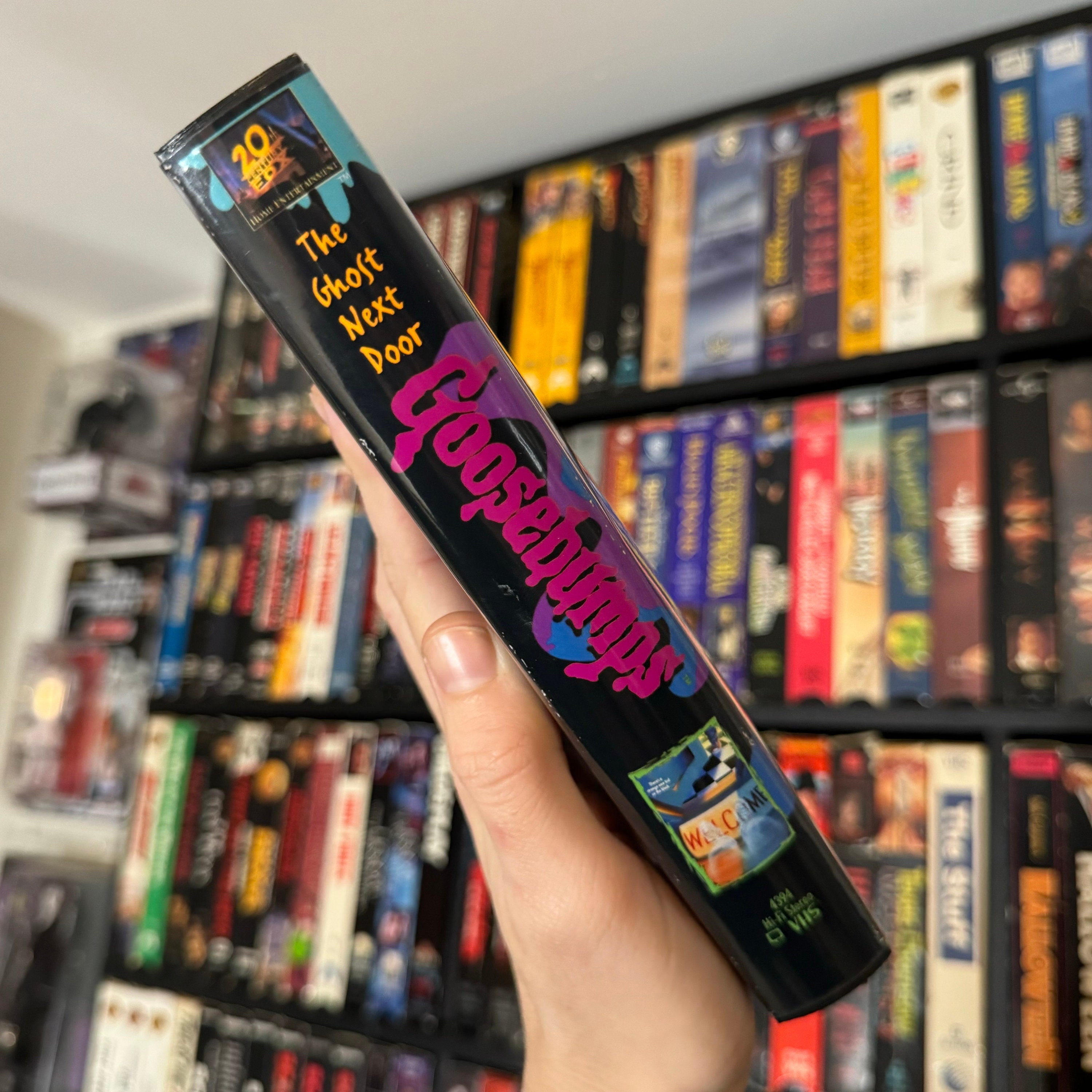 Goosebumps the Ghost Next Door Custom VHS Display Case (NO TAPE) - Etsy