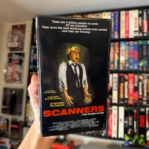 Scanners (1981) VHS Display/replacement Case (NO TAPE) - Etsy