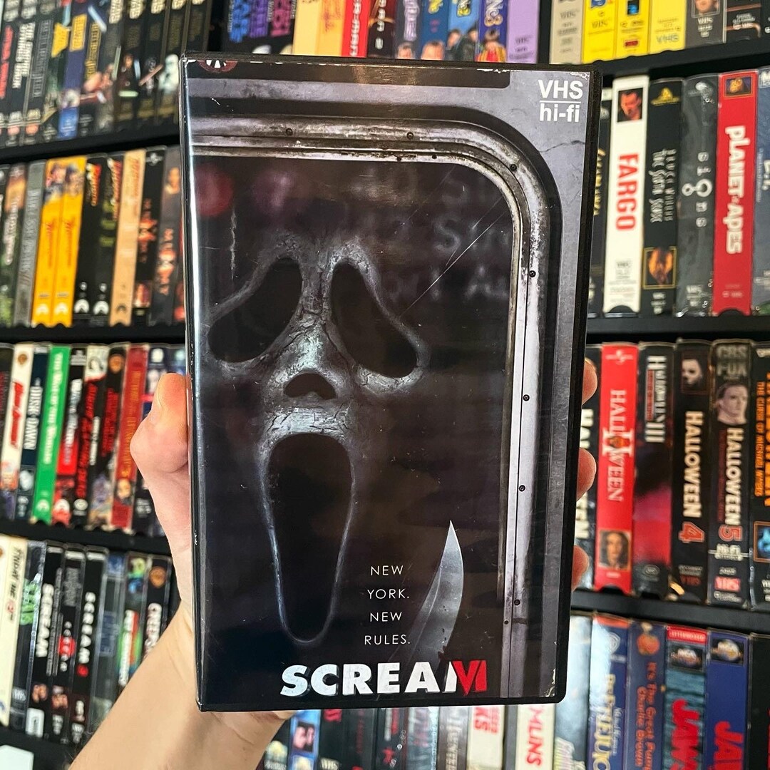 Scream 6 VI 2023 Custom VHS Display Case no Tape - Etsy Canada