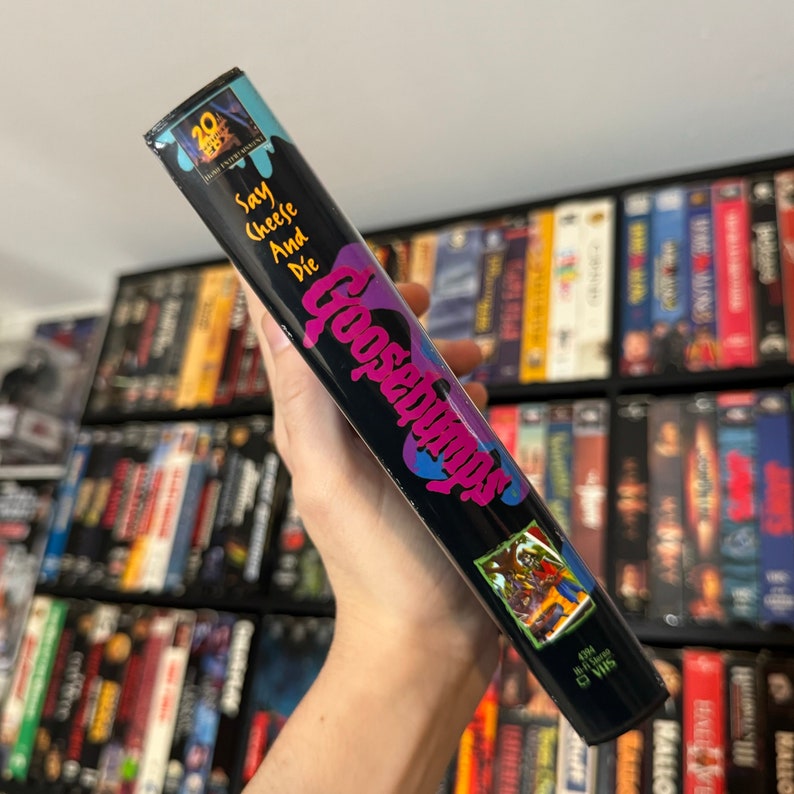 Goosebumps Say Cheese and Die Custom VHS Display Case (NO TAPE) - Etsy