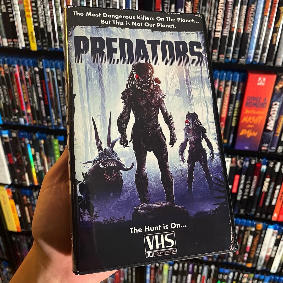 Predators (2010) Custom VHS Display Case (NO TAPE) - Etsy
