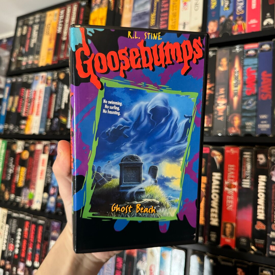 Goosebumps Ghost Beach Custom VHS Display Case NO TAPE - Etsy