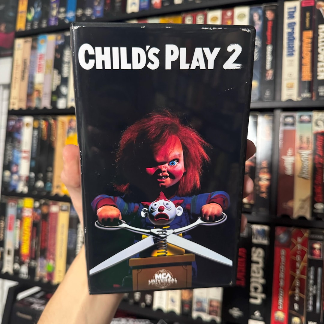 Childs Play 2 (1990) Custom VHS Display Case (NO TAPE) - Etsy