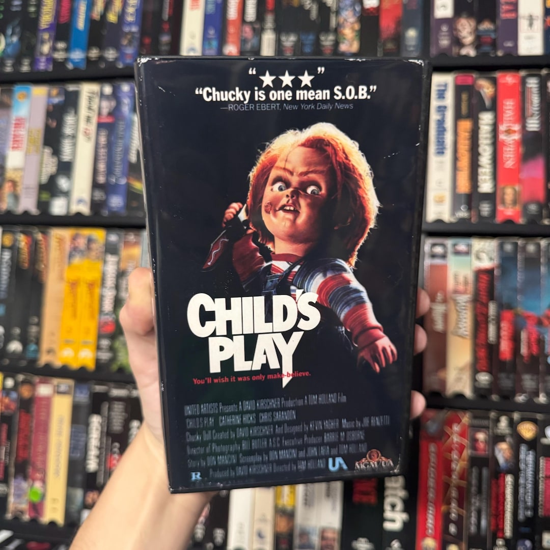 Childs Play (1988) Custom VHS Display Case (NO TAPE) - Etsy