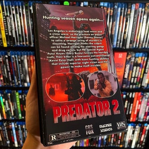 Predator 2 (1990) Custom VHS Display Case (NO TAPE) - Etsy