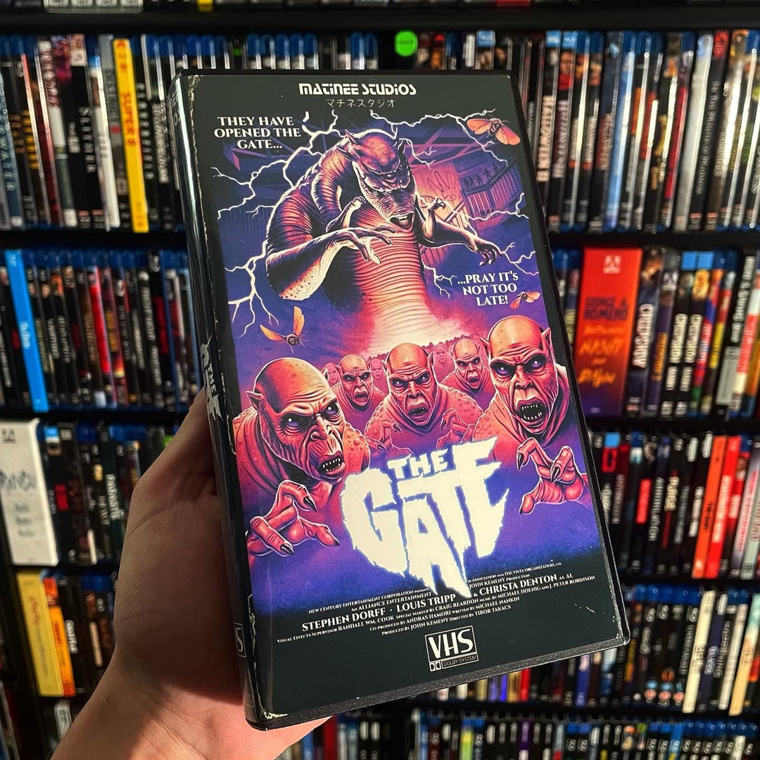 The Gate 1987 Custom VHS Display Case NO TAPE - Etsy