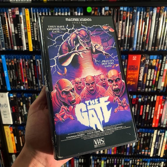 The Gate 1987 Custom VHS Display Case NO TAPE - Etsy Israel