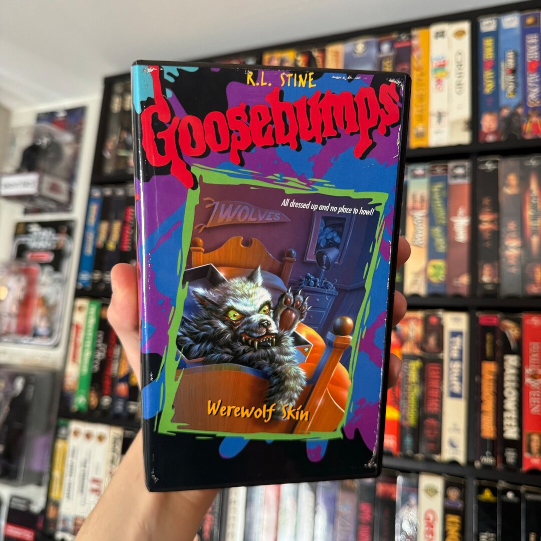 Goosebumps Werewolf Skin Custom VHS Display Case (NO TAPE) - Etsy