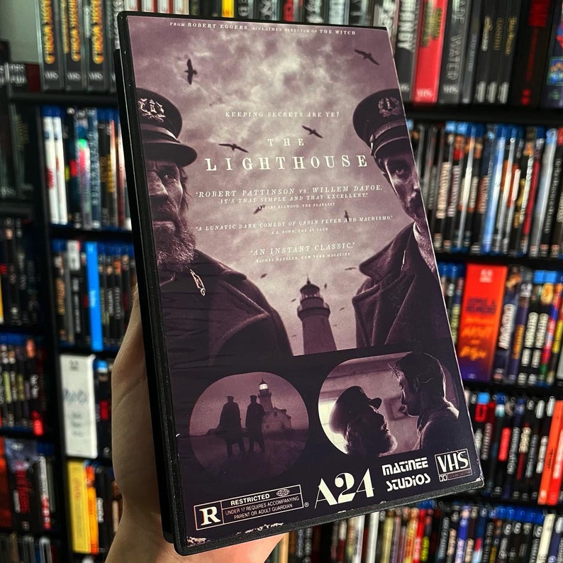 The Lighthouse (2019) Custom VHS Display Case (NO TAPE) - Etsy