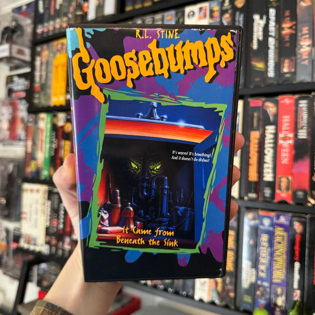 Goosebumps It Came From Beneath the Sink Custom VHS Display Case NO ...