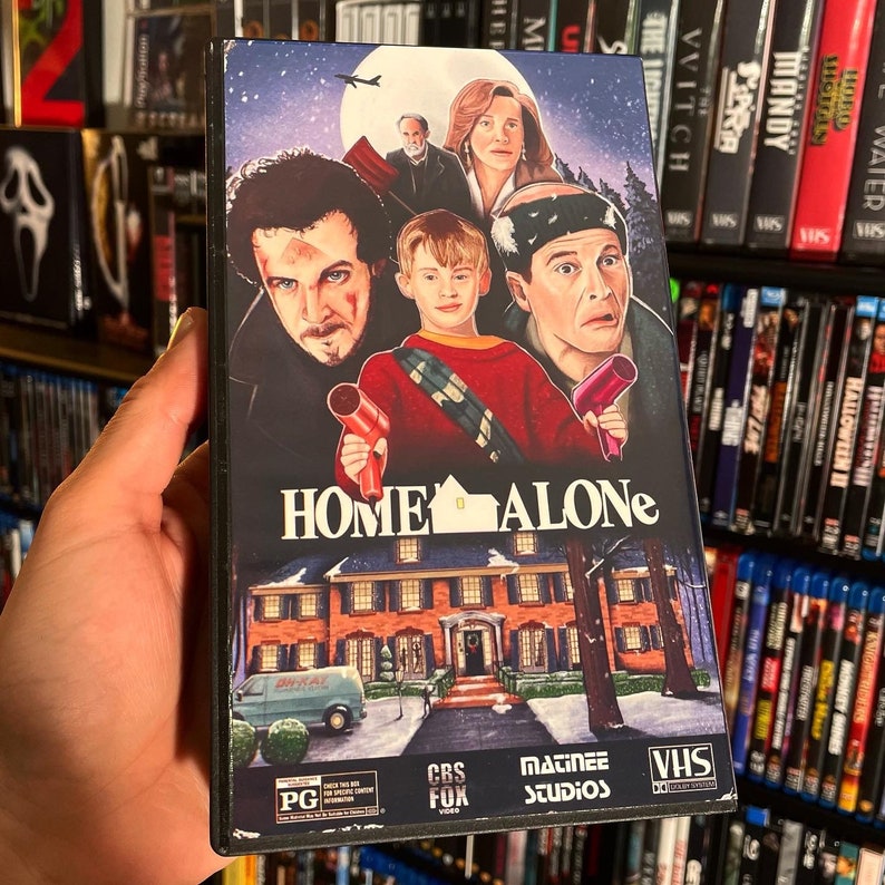 Home Alone (1990) Custom VHS Display/replacement Case (NO TAPE) - Etsy