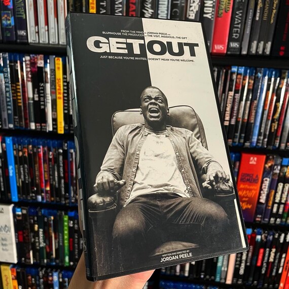 Get Out 2017 Custom VHS Display Case NO TAPE - Etsy
