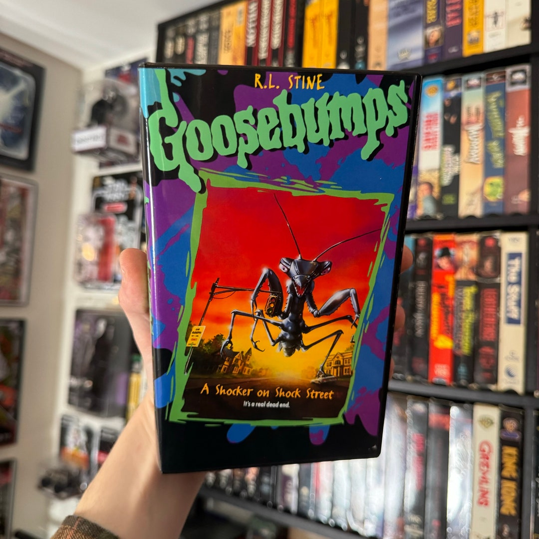 Goosebumps Shocker on Shock Street Custom VHS Display Case (NO TAPE) - Etsy