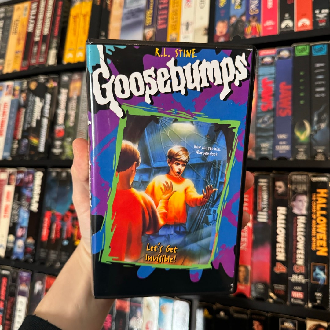 Goosebumps Let’s Get Invisible Custom VHS Display Case (NO TAPE) - Etsy