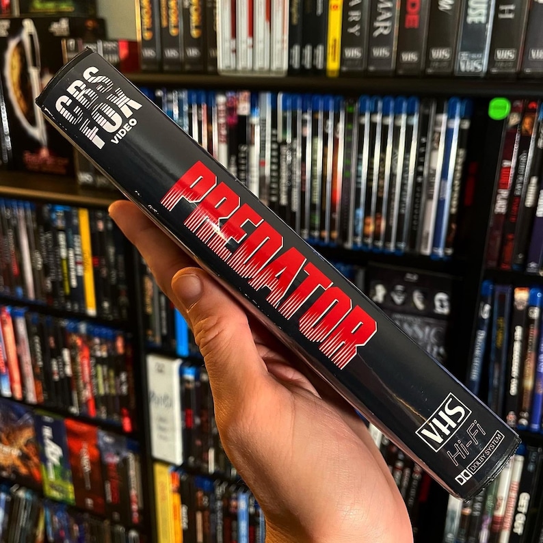 Predator (1987) Custom VHS Display Case (NO TAPE) - Etsy