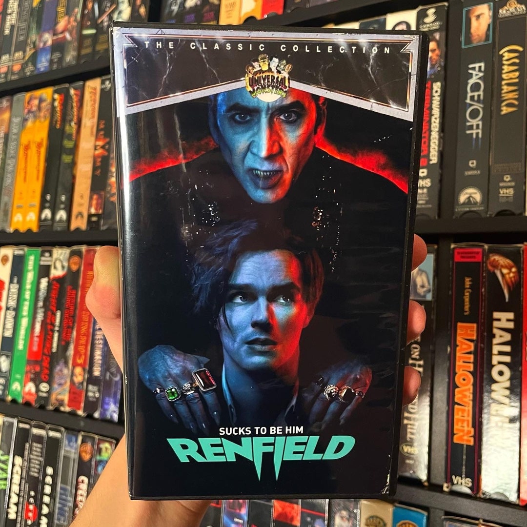 Renfield (2023) Custom VHS Display Case (NO TAPE) - Etsy