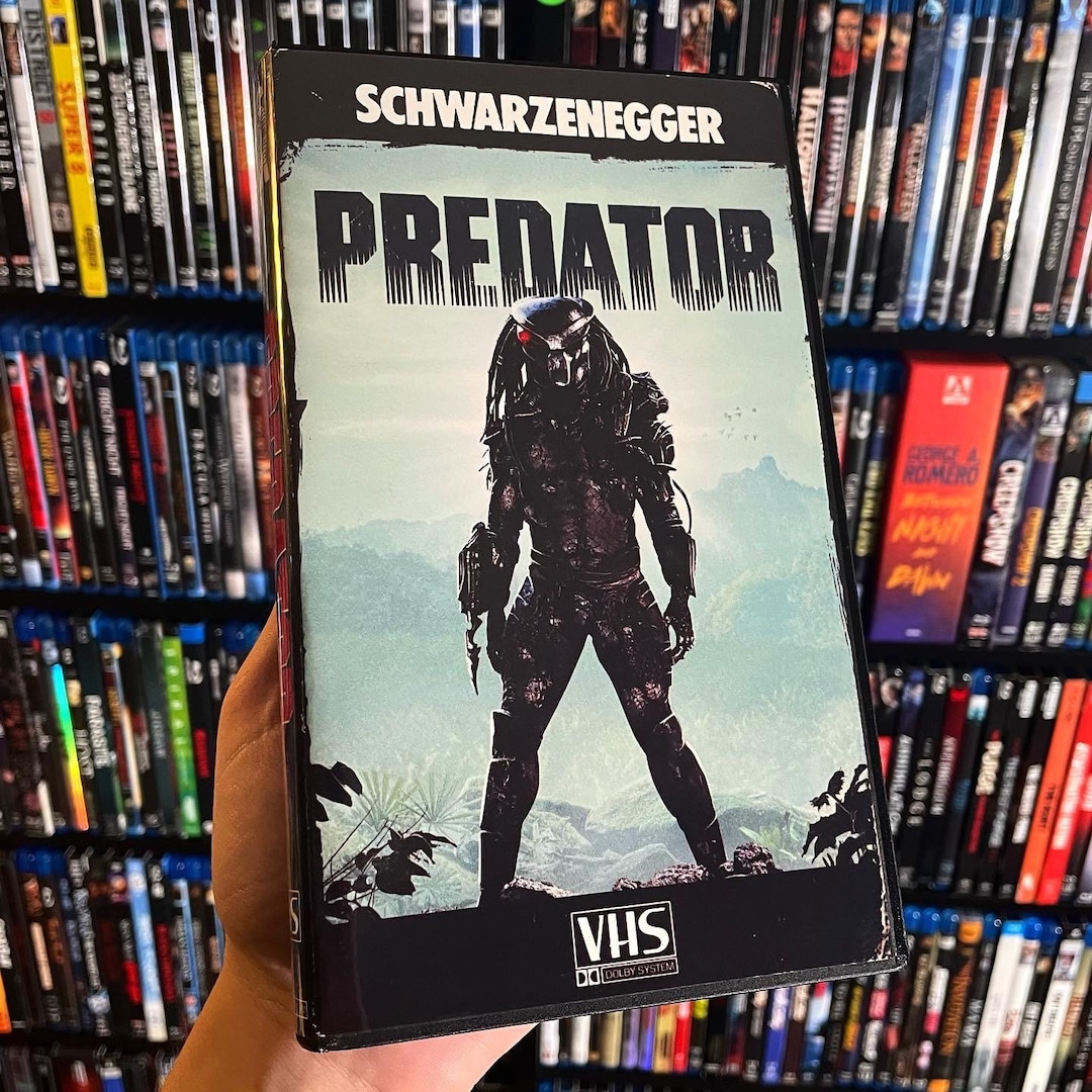 Predator (1987) Custom VHS Display Case V2 (NO TAPE) - Etsy