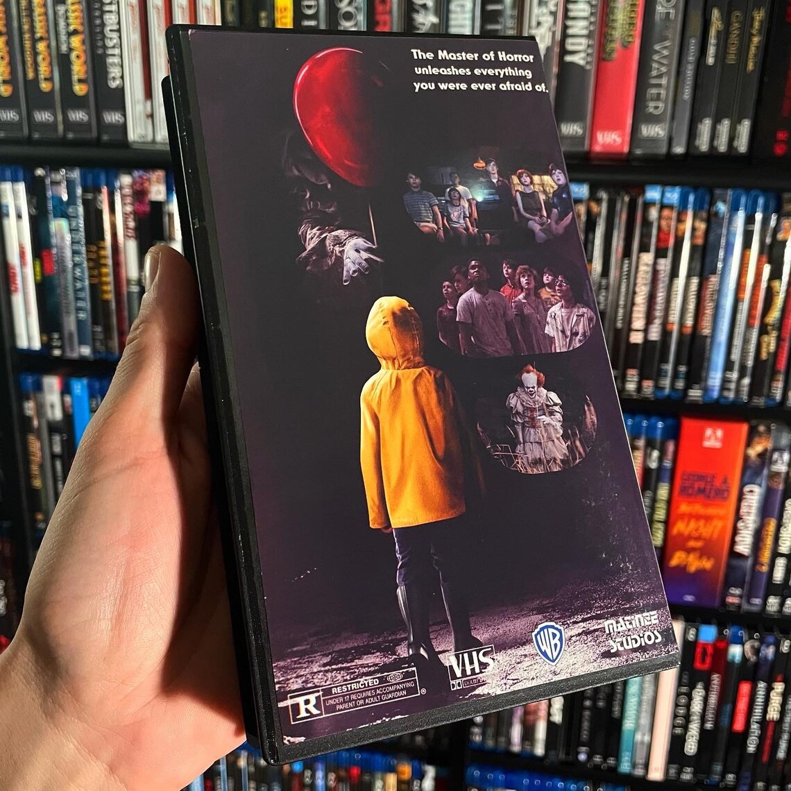 Stephen Kings IT 2017 Custom VHS Display Case no Tape - Etsy