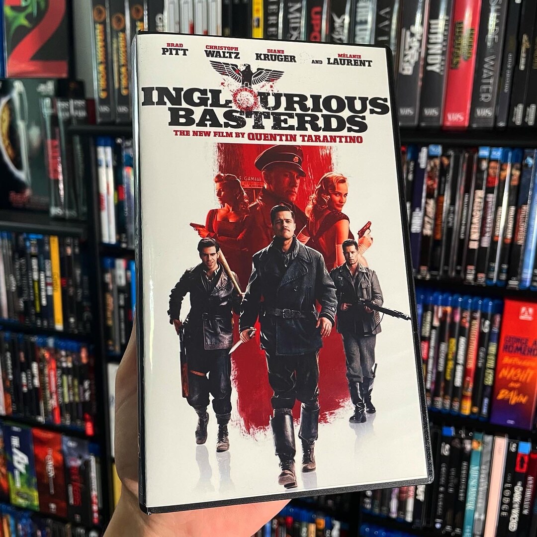 Inglourious Basterds 2009 Custom VHS Display Case NO TAPE - Etsy