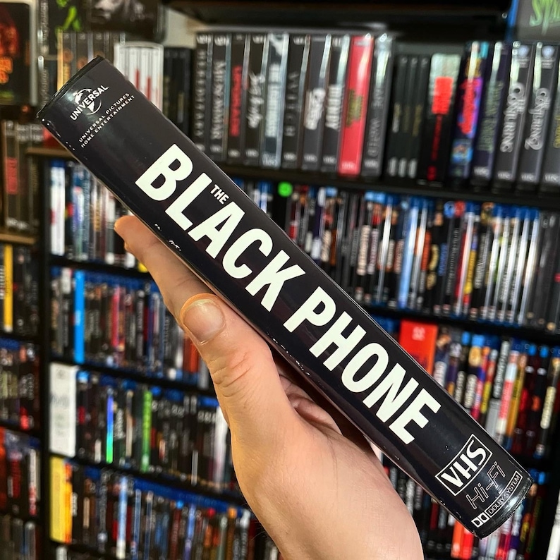 The Black Phone (2022) Custom VHS Display Case (NO TAPE) - Etsy