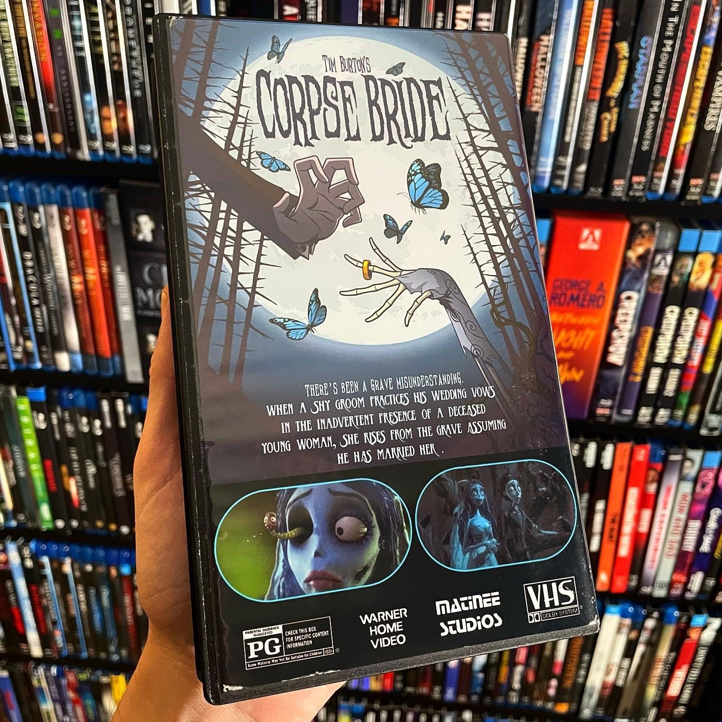 Corpse Bride 2005 Custom VHS Display Case NO TAPE - Etsy UK