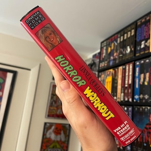 Linnea Quigley's Horror Workout (1990) Custom VHS Display/replacement ...