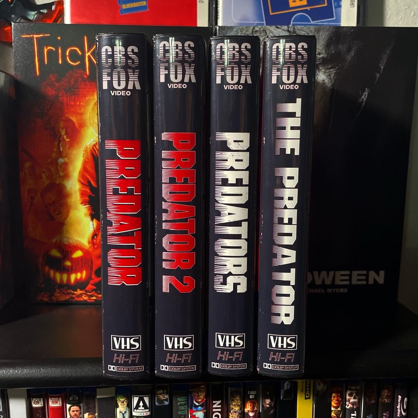 Predator 1-4 Custom VHS Box Set Display Cases NO TAPES - Etsy