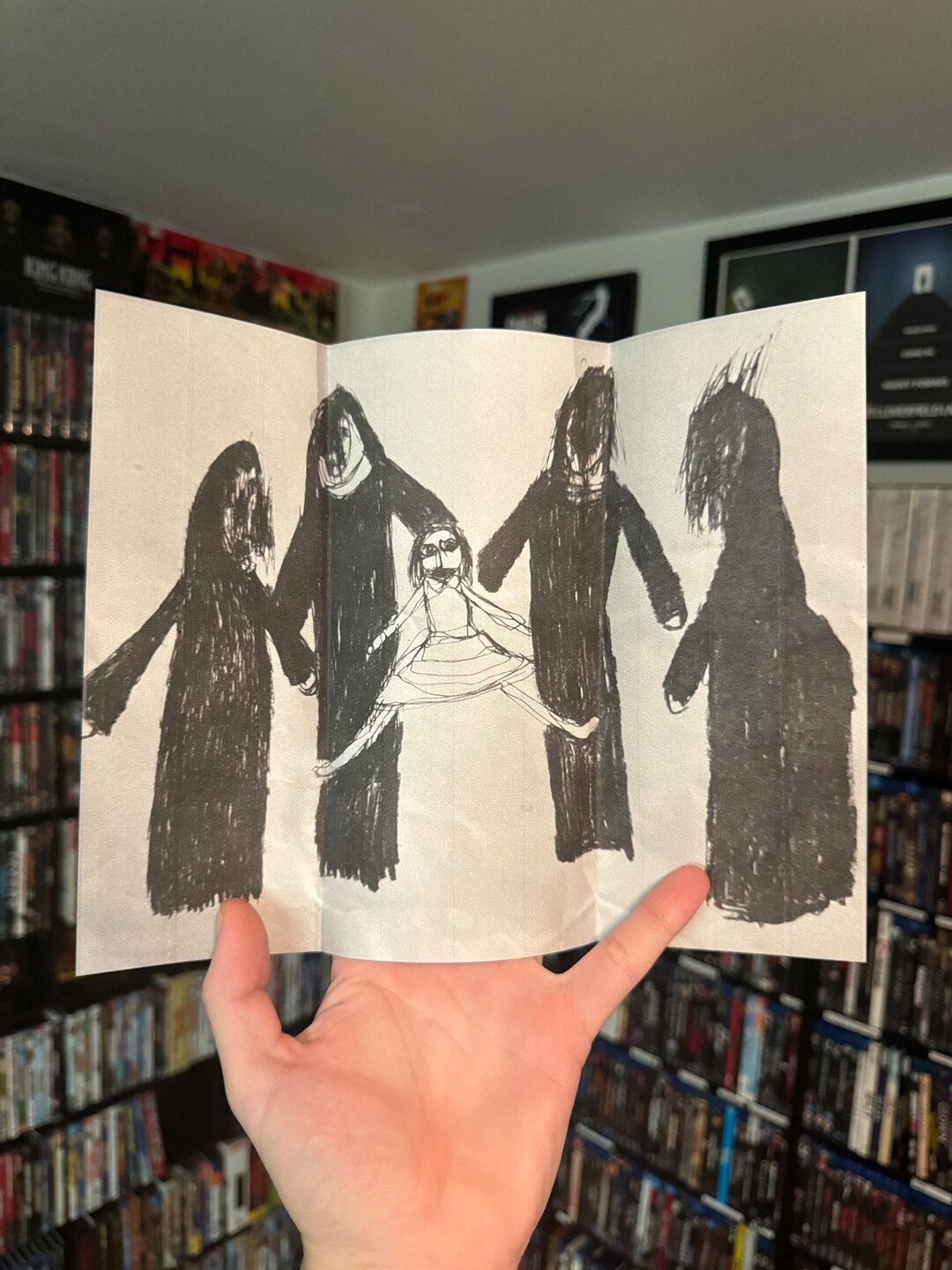 The First Omen 2024 Drawing Film Prop Replica 8.5x11 1 Random Free Gift ...