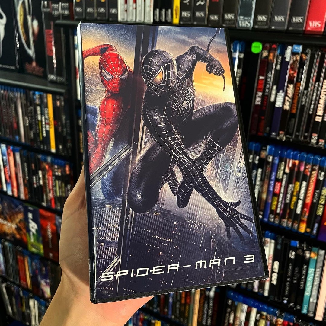 Spider-man 3 (2007) Custom VHS Display (NO TAPE) - Etsy