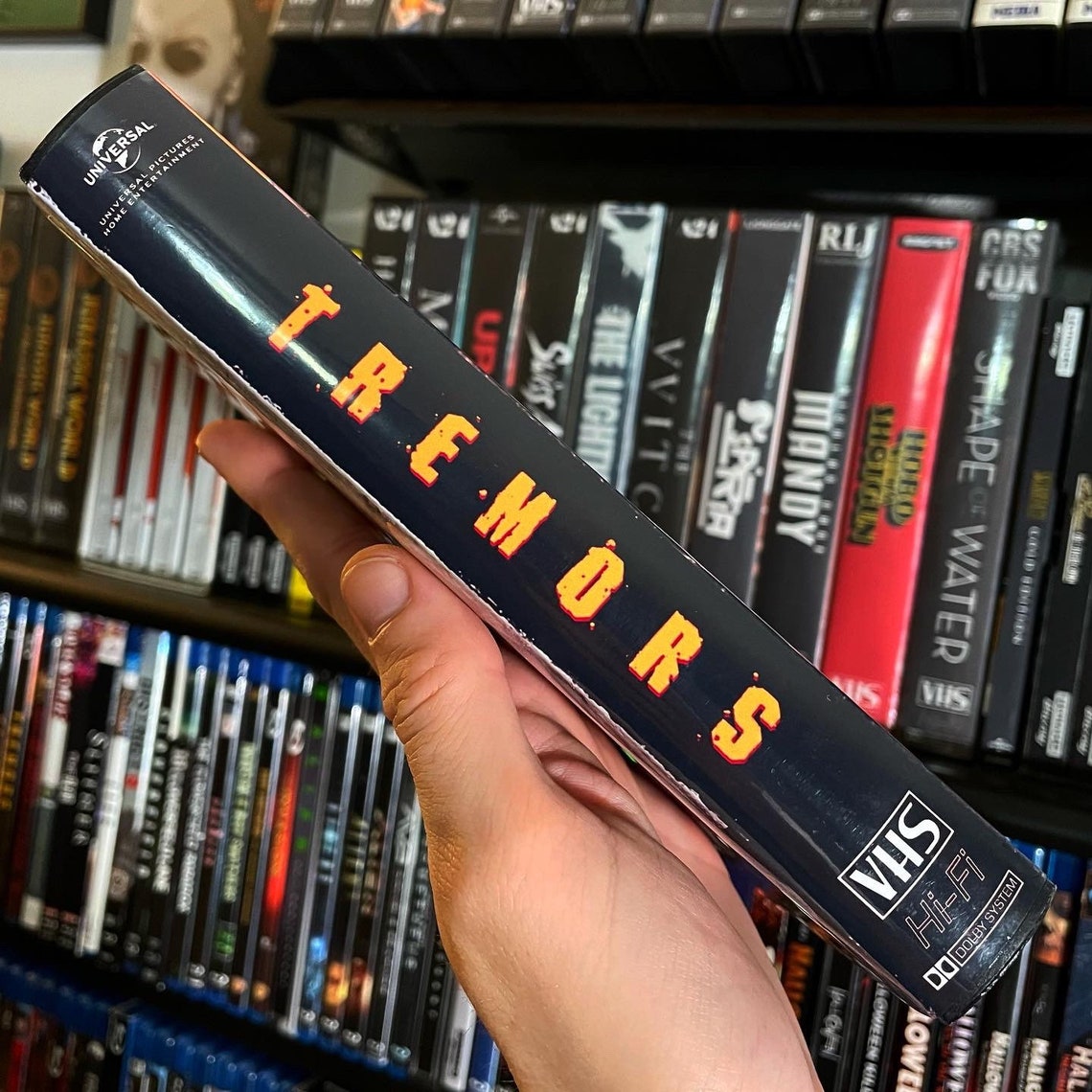 Tremors (1990) Custom VHS Display Case (NO TAPE) - Etsy