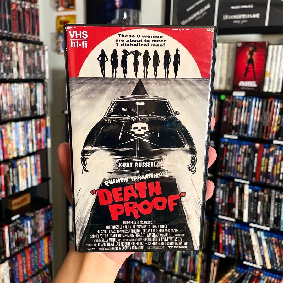 Death Proof (grindhouse) (2007) Custom VHS Display Case (NO TAPE) - Etsy