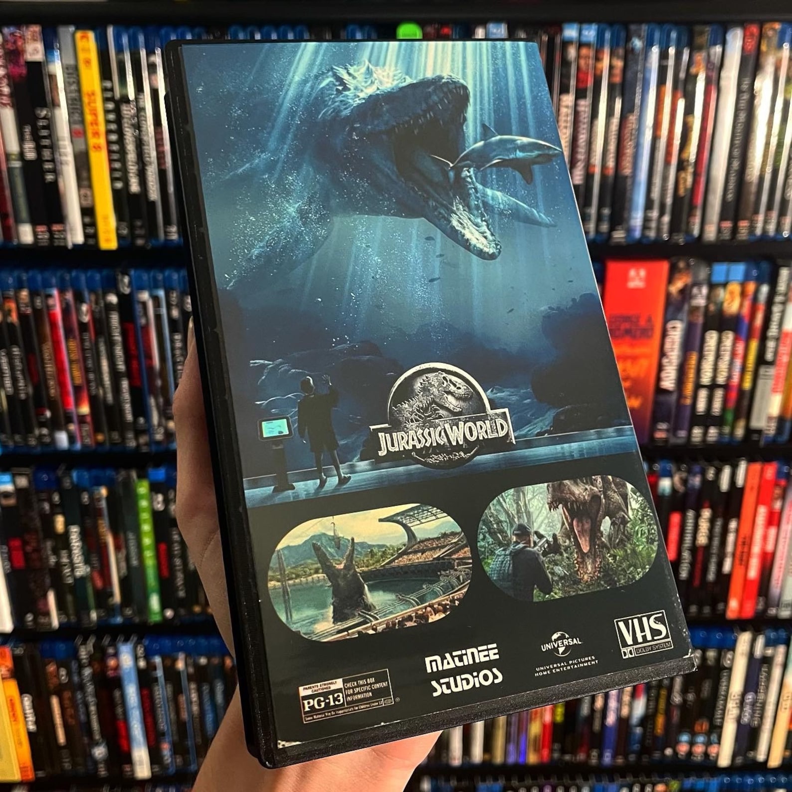 Jurassic World 2015 Custom VHS Display Case NO TAPE - Etsy