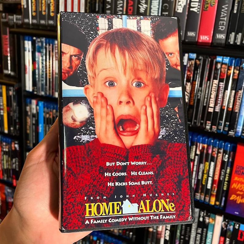 Home Alone (1990) Custom VHS Display/replacement Case (NO TAPE) - Etsy