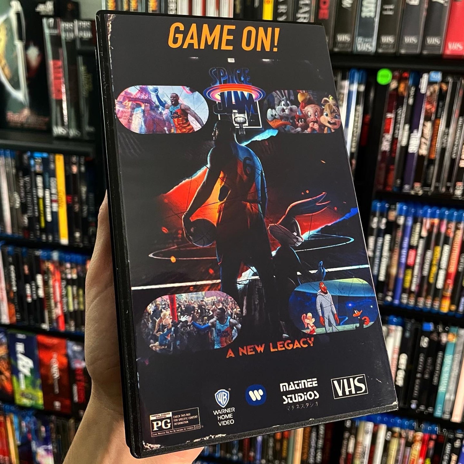 Space Jam A New Legacy Custom VHS Display Case NO TAPE - Etsy