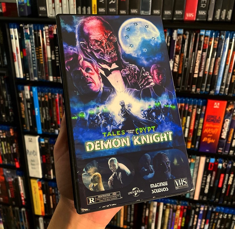 Demon Knight 1995 Custom VHS Display Case NO TAPE | Etsy