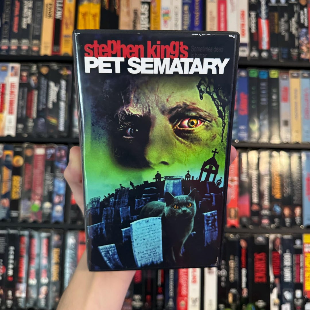 Pet Sematary (1983) Custom VHS Display/replacement Case (NO TAPE!) - Etsy