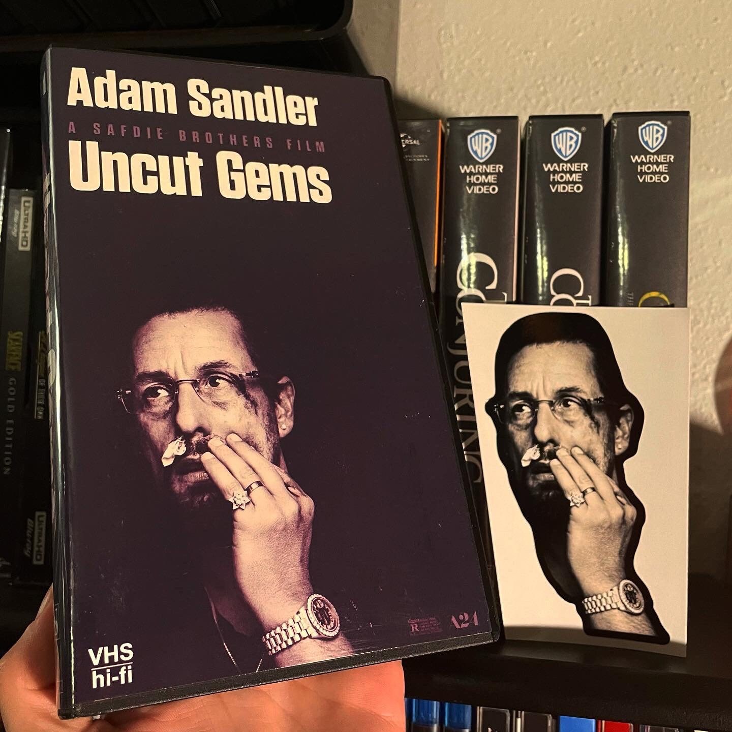 Uncut Gems 2019 Custom VHS Display Case & Sticker Combo NO - Etsy