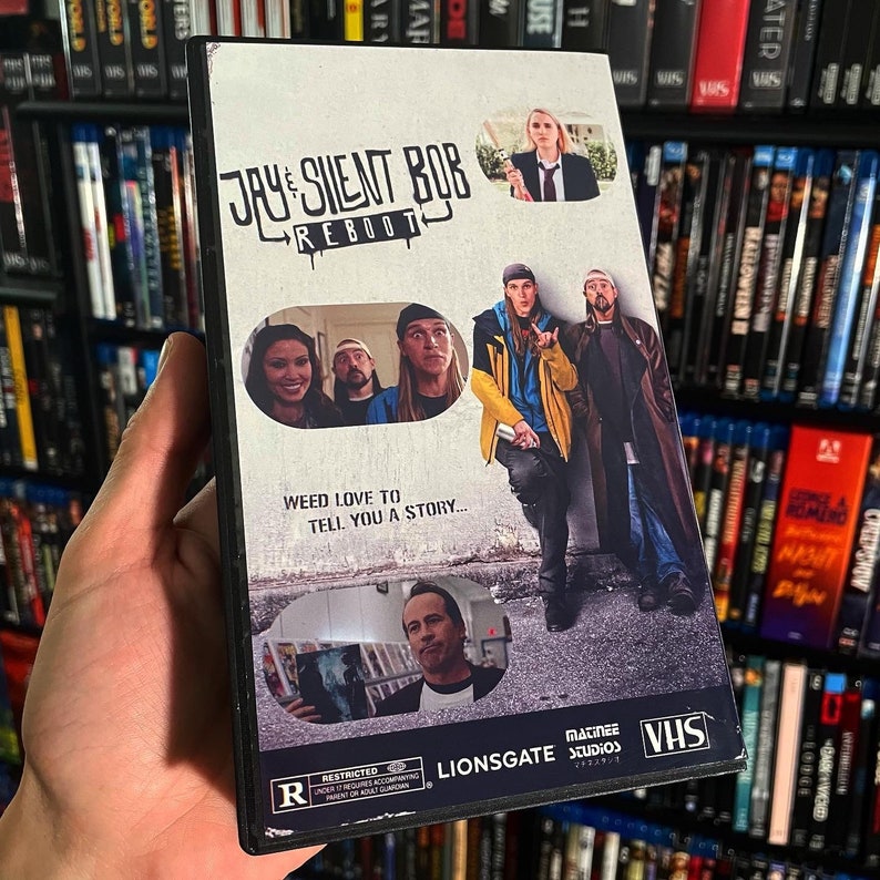 Jay and Silent Bob Reboot Custom VHS Display Case NO TAPE - Etsy