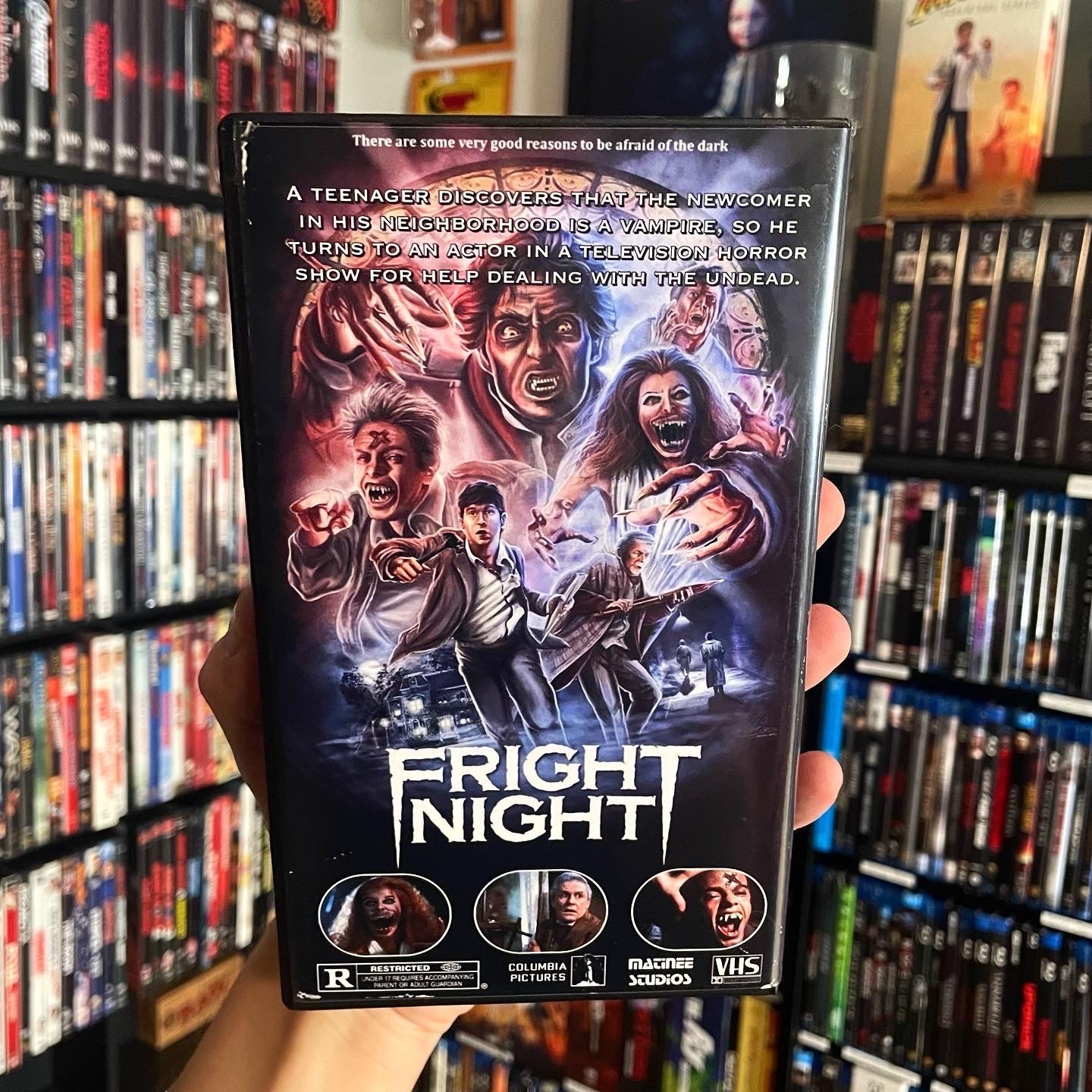 Fright Night (1985) VHS Display/replacement Case (NO TAPE) - Etsy