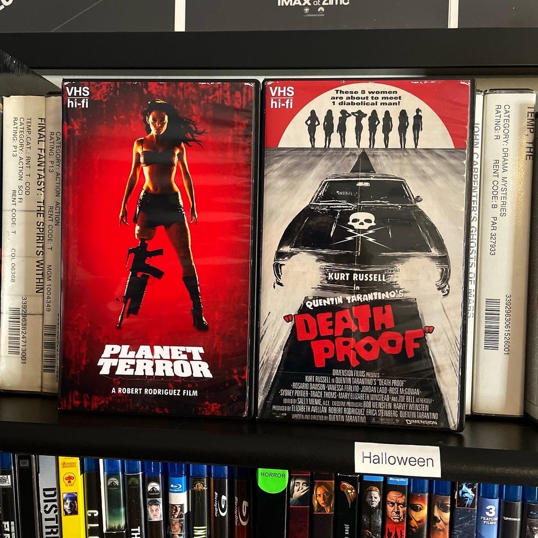 Grindhouse Double Pack Custom VHS Display Cases NO TAPES - Etsy