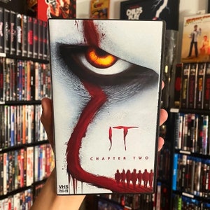 Stephen Kings IT Chapter 1 & 2 Custom VHS Display Cases no Tapes Double ...