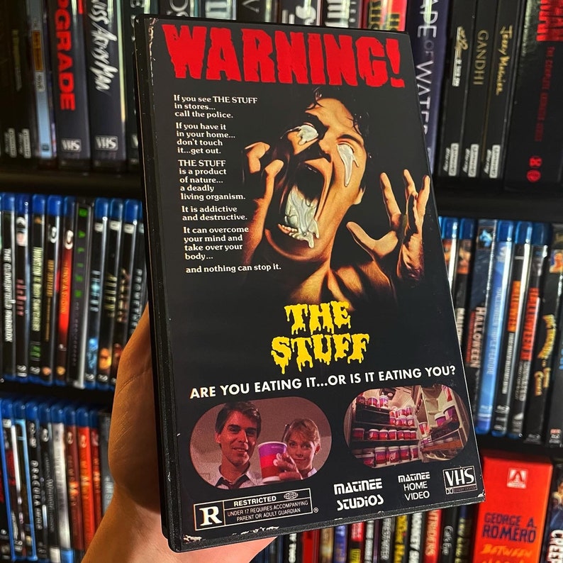 The Stuff (1985) Custom VHS Display Case (NO TAPE) - Etsy