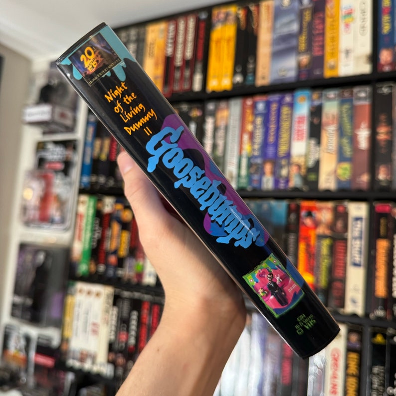 Goosebumps Night of the Living Dummy 2 Custom VHS Display Case (NO TAPE ...